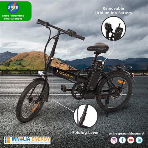 Trijoshh Foldable Electric Bicycle At ₹ 51000piece In Mumbai Id