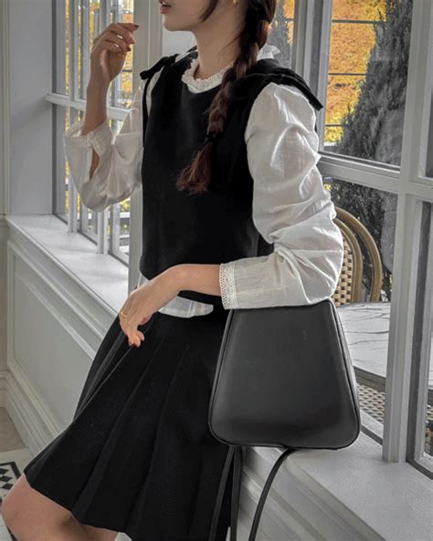 고퀄셋업단품가능 무드 러블리 위드 리본 투피스 셋업 에이블리