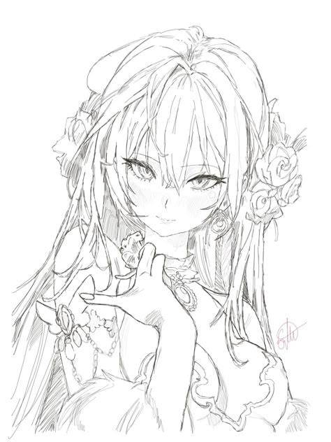 Anime Line Art