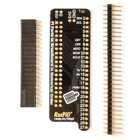Breadboard Pi Bridge Pi Ports To Breadboard In Numerical Order Pimoroni
