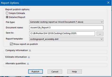 Solidworks Costing Automating The Cost Estimation Plm Group Support