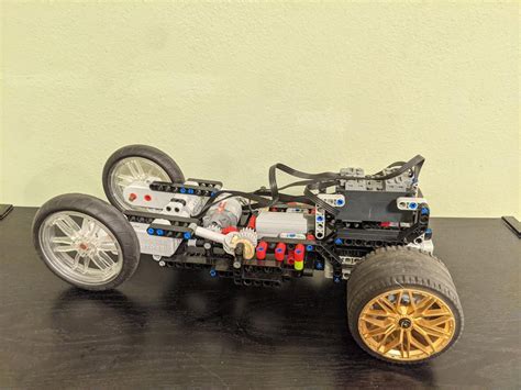 Lego Moc Arching Drift Car By Definitelyapianoplayer Rebrickable