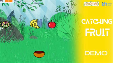 Catching Fruit On Scratch Demo Youtube