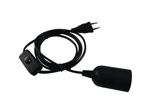 E 27 Socket Power Cable Plug Switch Eurolite