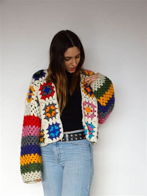 Cárdigan Lisa Lana Hilo Urbano