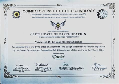 Hackathon Foodtech Continuouslearning Venkatesh Dhanabalan
