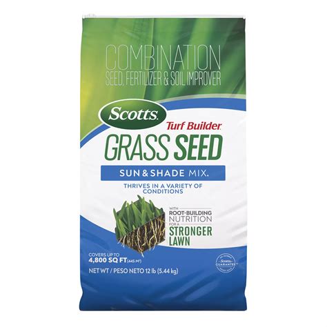 Scotts Turf Builder Grass Seed Sun And Shade Mix Bjs Wholesale Club