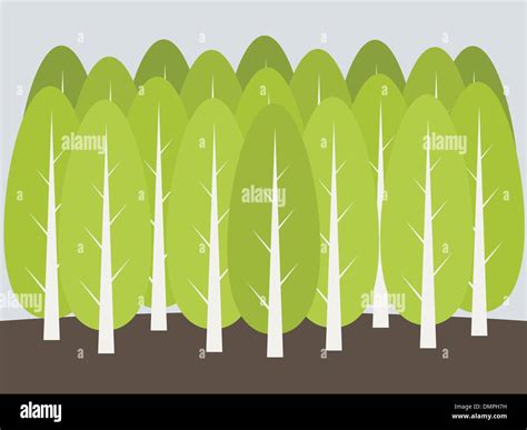 Tree Background Illustration Stock Vector Image And Art Alamy