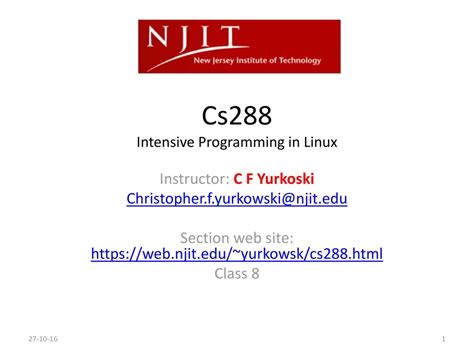 cs288 intensive programming in linux ppt download