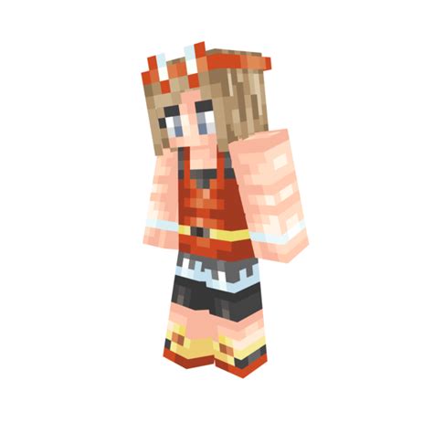 Pokemon Omega Ruby May Minecraft Skin