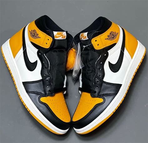 Air Jordan 1 Taxi Yellow Toe 2022 555088 711 Release Date SBD
