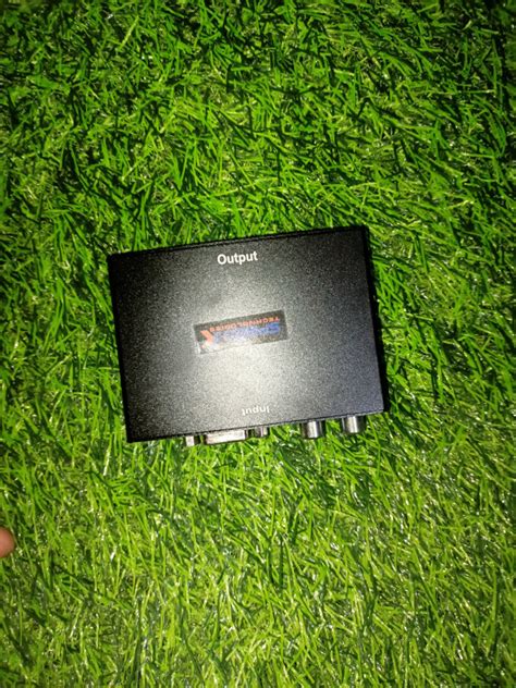 A To Hdmi Vga To Hdmi Brown Box