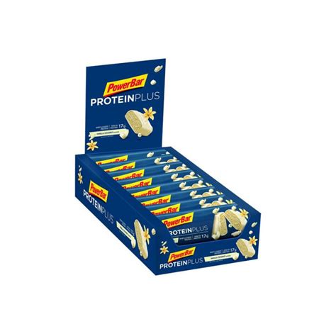 Barrita Energética Powerbar 30 Protein Plus Vainilla Coco X27