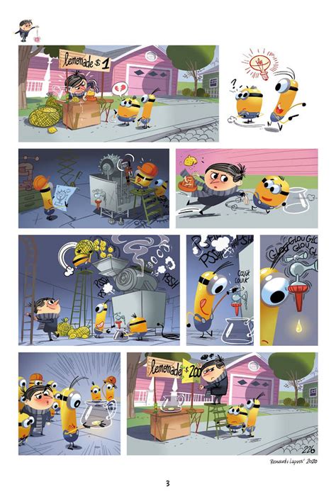 Minions Mini Boss Comics Page 2 Lemon By Sunwagirl On Deviantart