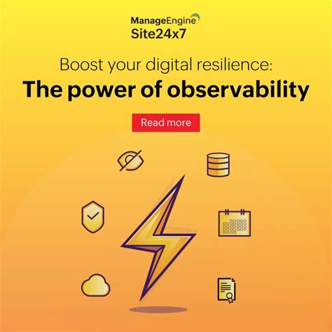 manageengine site24x7 on linkedin leveraging observability to improve digital resilience