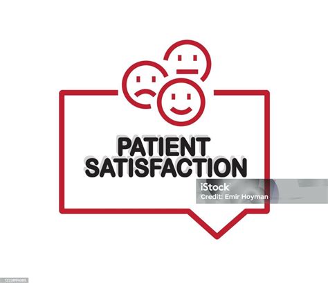 Patient Satisfaction Concept Icon And Vector Stock Illustration