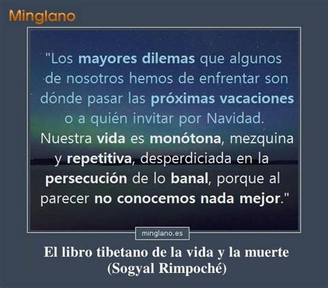 FRASES Del LIBRO TIBETANO De La VIDA Y La MUERTE
