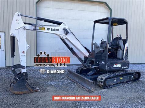 Bobcat E I Mini Excavator Hrs Spd Keyless Start Aux Hyd Hp For Sale From United