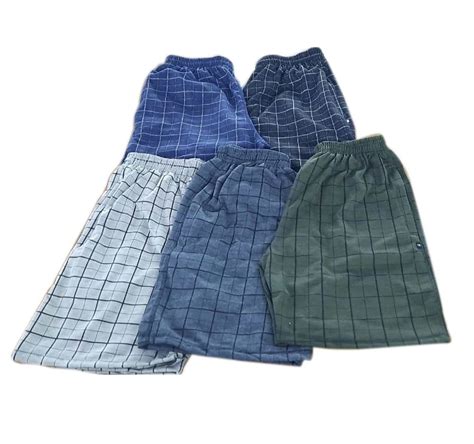 Solid Men Knee Length Cotton Shorts At Rs 79piece In New Delhi Id