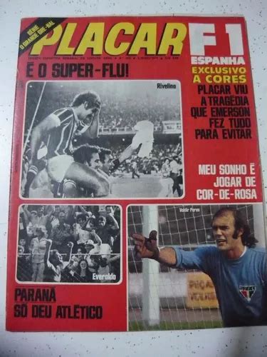 Revista Placar 266 Poster Reinaldo Atletico Gremio 62 1975 Parcelamento Sem Juros