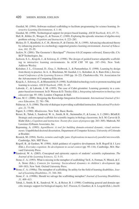 pdf scaffolding analysis extending the scaffolding metaphor