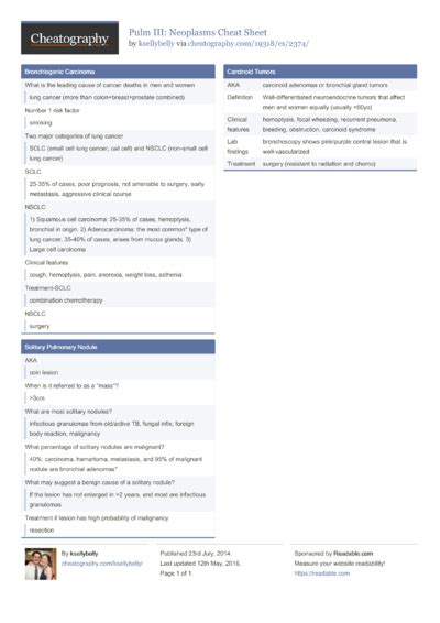 18 Pathophysiology Cheat Sheets Cheat Sheets For Every Occasion
