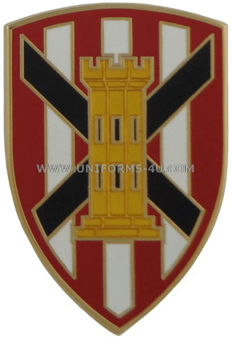Us Army 7th Engineer Brigade Combat Service Id Badge Csib