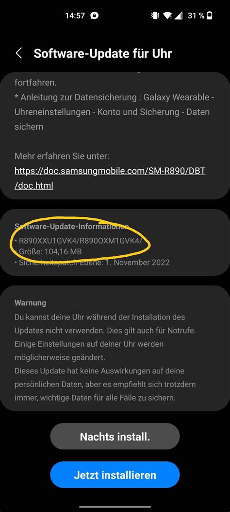 Galaxy Watch 4 Update Is Here Germany Rgalaxywatch