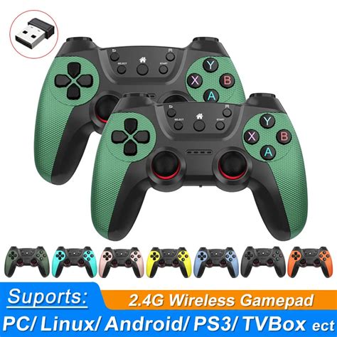 wireless doubles game controller for pc handheld joystick gamepad for