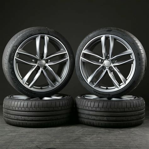 Audi A6 S6 4g C7 Original 20 Inch Summer Wheels 4g96010