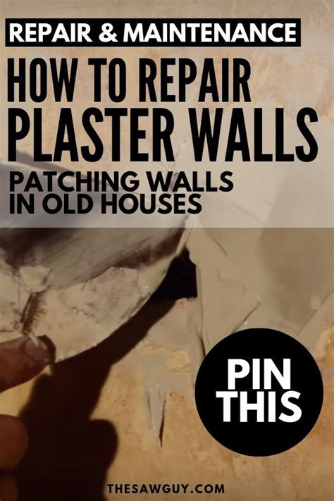 How To Repair Plaster Walls Patching Walls In Old Houses Artofit