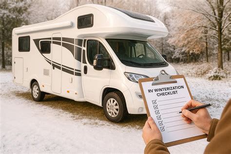 Rv Winterization Checklist Generator The Rv Smith