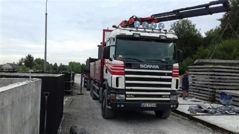 Szambo betonowe dwukomorowe 10 m3 10 000 litrów niskie Szamba betonowe zbiorniki szczelne