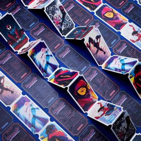 Jual Collectible Ticket Spiderman Across The Spiderverse Shopee Indonesia