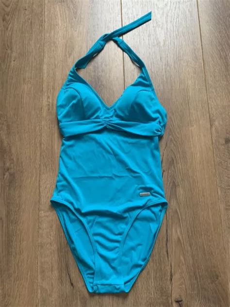 TRÈS BEAU MAILLOT de bain 1 pièce Triumph bleu 40 C EUR 49 50 PicClick FR