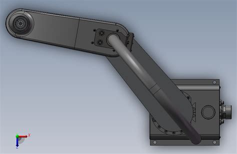 四轴机器人solidworks 2018模型图纸下载 懒石网