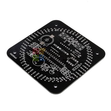 DS DIY Rotating Digital LED Display Module Alarm Electronic Clock Kit Board EBay