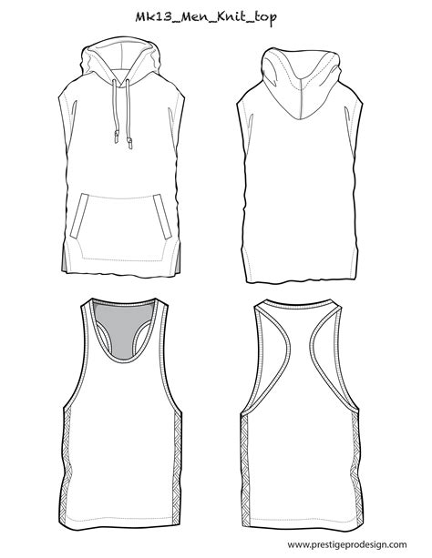 Hoodie Flat Sketch At Explore Collection Of Hoodie