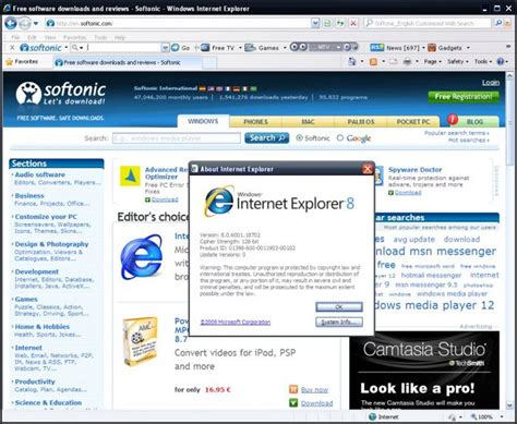 Internet Explorer 8 Untuk Windows Unduh