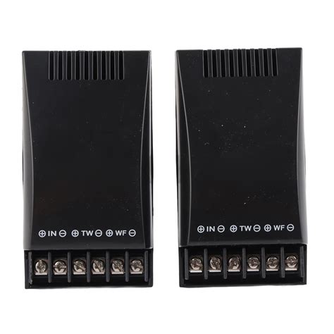 2Pcs Car Audio Crossover 2 Way 100W Output 12V Correct Sound ABS Shell