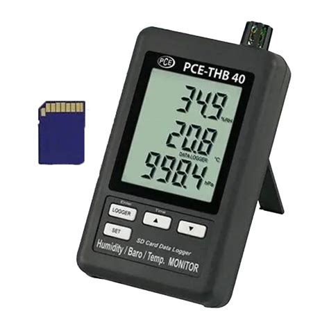 Thermo Hygrometer Barometer Pce Thb 40 Nax
