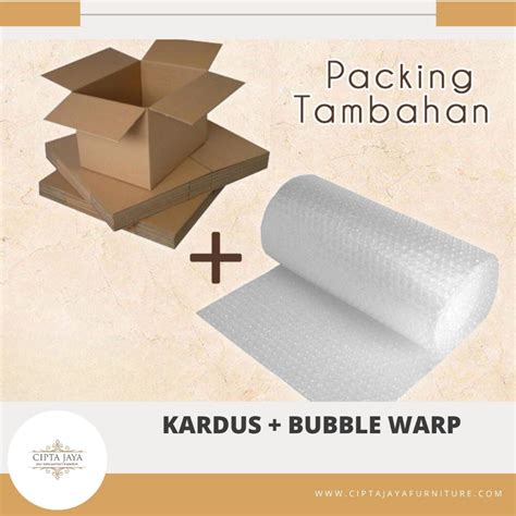 Jual Tambahan Packing Kardus Dan Buble Wrap Shopee Indonesia