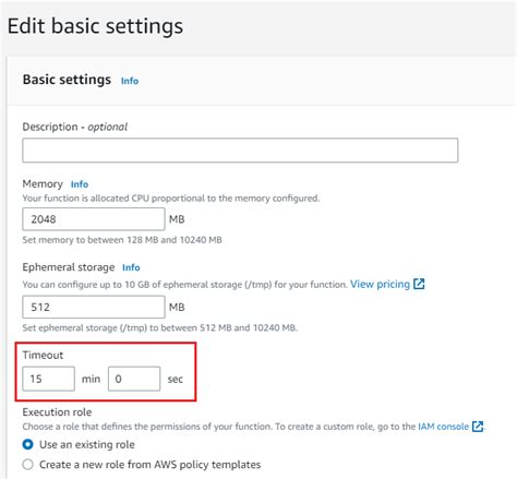 How To Modify The Timeouts In Lambda And Sqs
