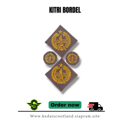 Jual Bordir Logo Lambang Kitri Pramuka Shopee Indonesia