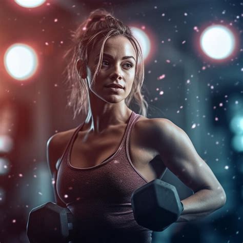 Premium Photo Woman In The Gym