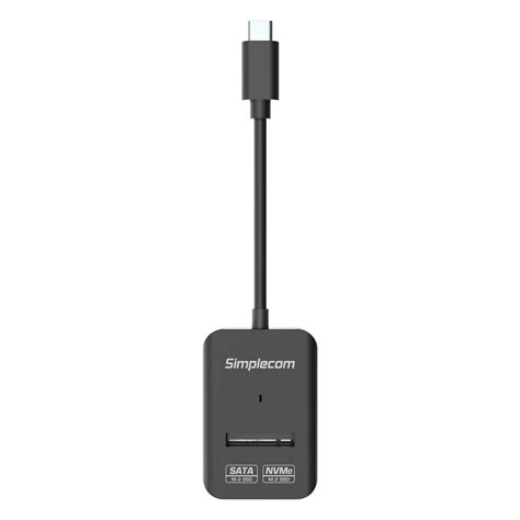 Simplecom SA506 NVMe SATA Dual Protocol M 2 SSD To USB C Adapter Converter USB 3 2 Gen 2