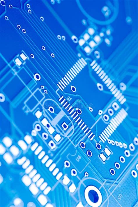 HiTech Circuit Board Stock Image Image Of Hardware Dark 30586927