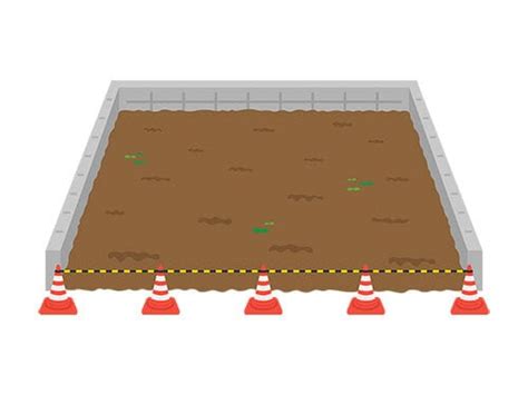 更地の土地のイラスト イラストセンター有料素材販売