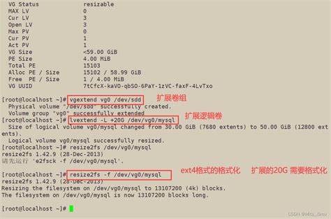 【linux命令（六）：lvm逻辑卷】 csdn博客