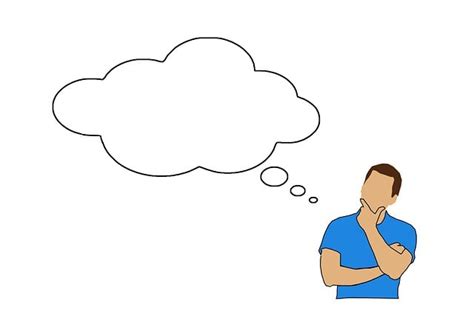 Cloud Thinking Man Thought Free Image On Pixabay